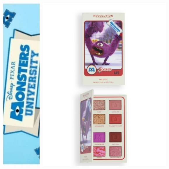 Revolution | Makeup | Revolution X Monsters University Art Scare Card ...